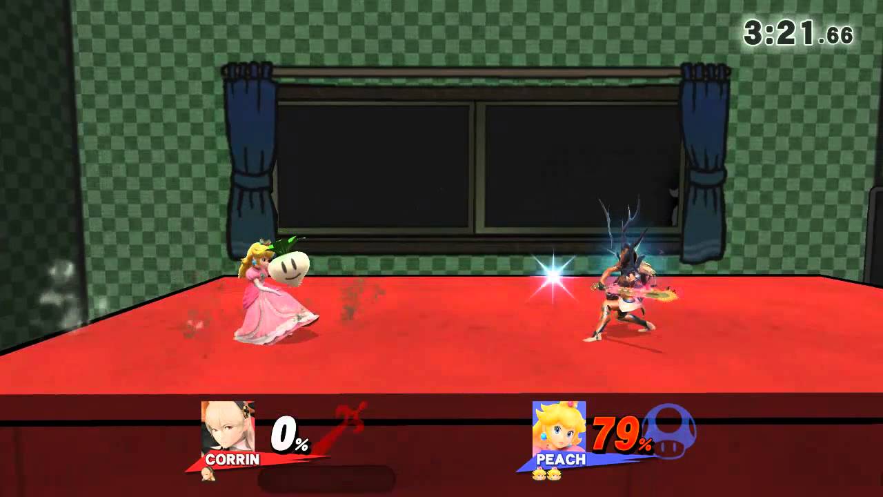 Corrin Vs Peach - YouTube