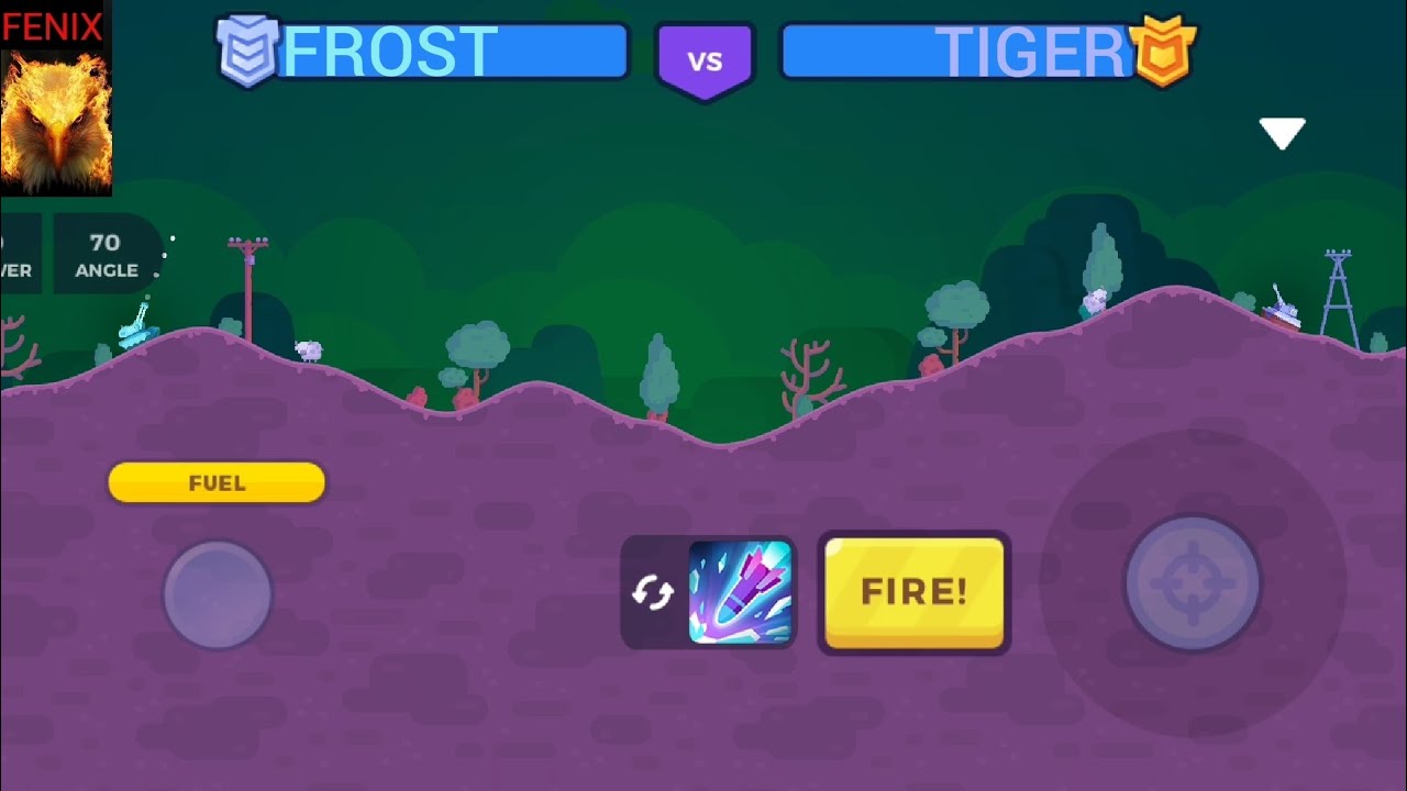 TANK STARS, FROST VS TIGER - YouTube