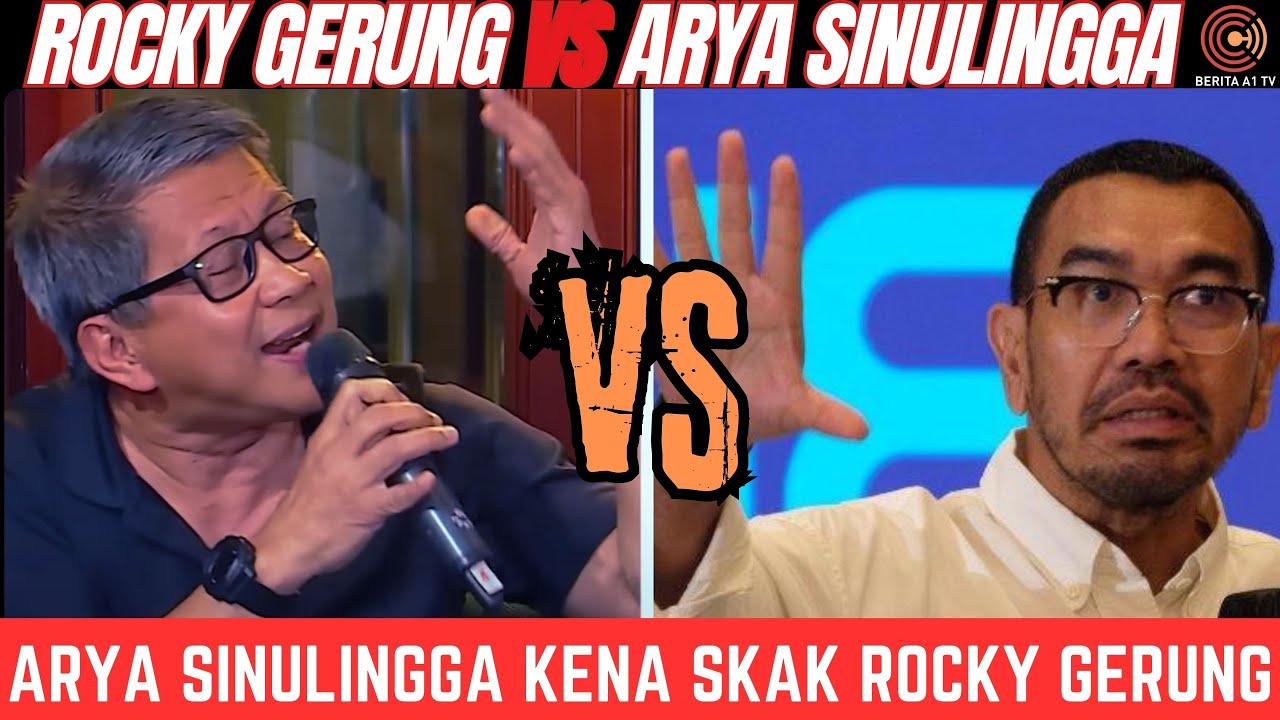 ARYA SINULINGGA VS ROCKY GERUNG - YouTube