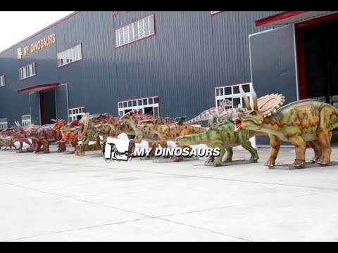 MY DINO New Realistic Animatronic Dinosaur in Stock for Sale - YouTube