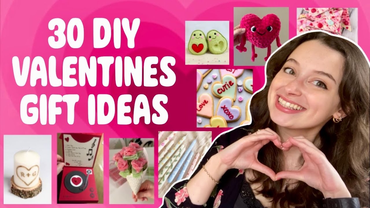 30 DIY Valentines Day Gift Ideas 💗 Easy handmade romantic gift inspo😍 ...