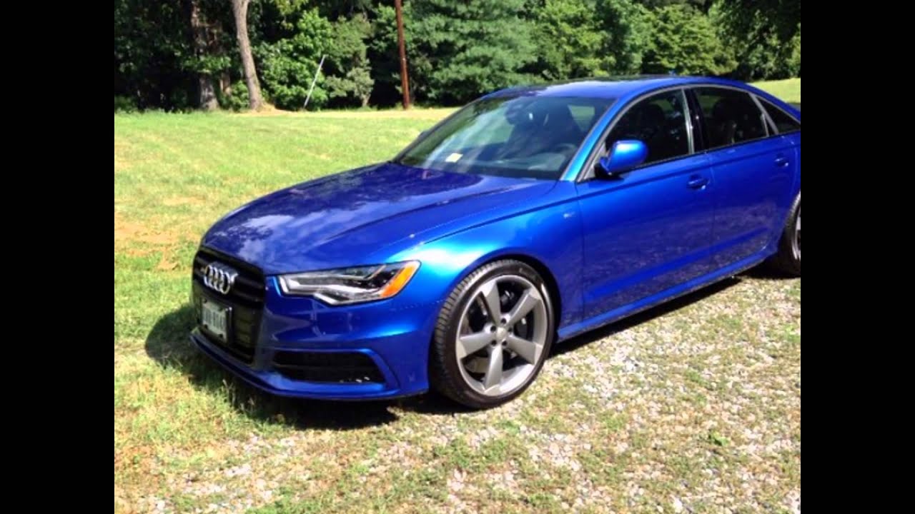 2016 Audi S4 Sepang Blue pearl - YouTube