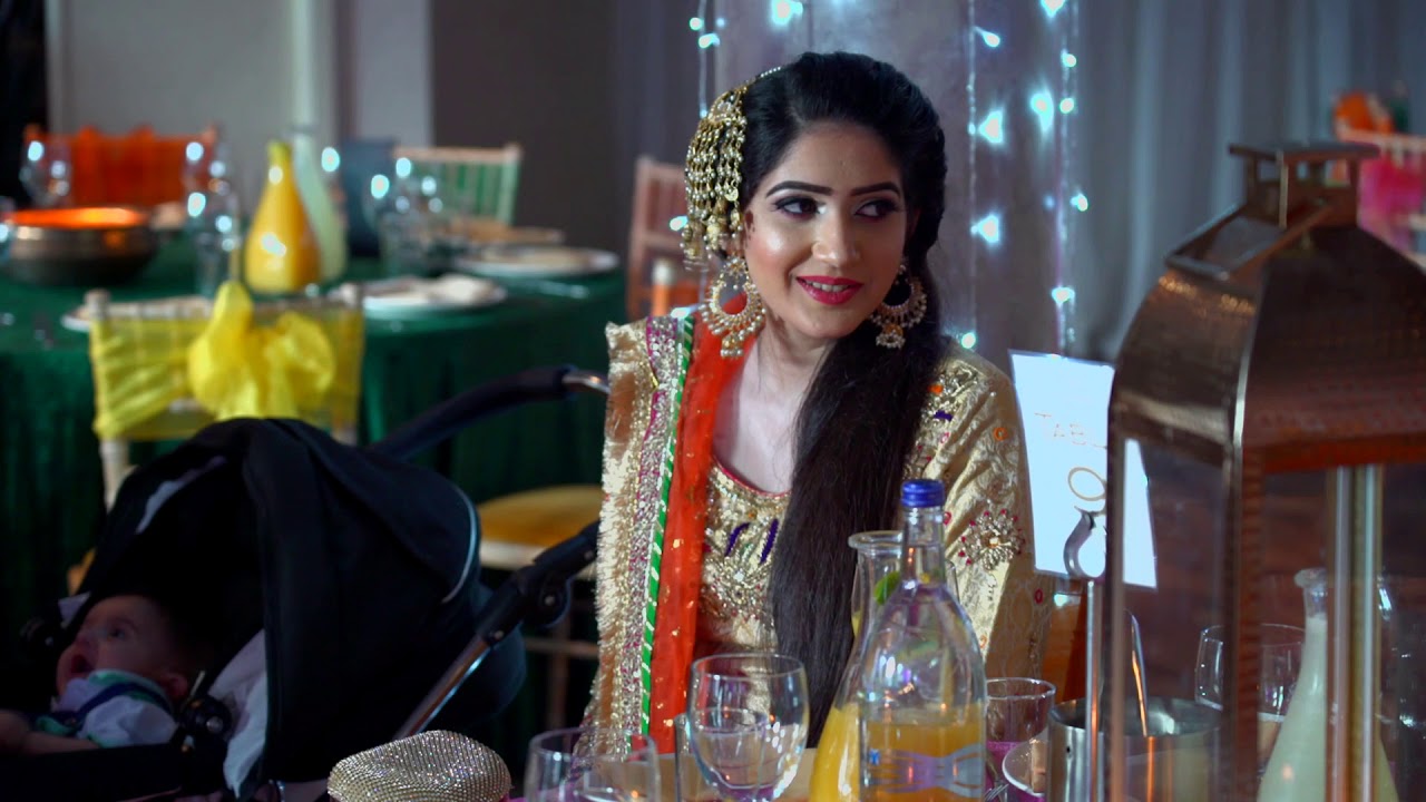 Kamran & Iman Mehendi Asian Wedding at Eskmill Edinburgh - YouTube