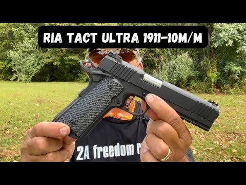 RIA M1911 A1 TACT ULTRA FS-10m/m! - YouTube
