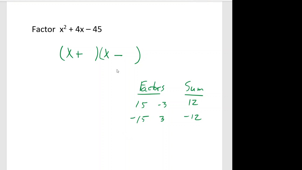 Factoring Trinomials Into 2 Binomials YouTube factoring-trinomials-into-2-binomials-youtube
