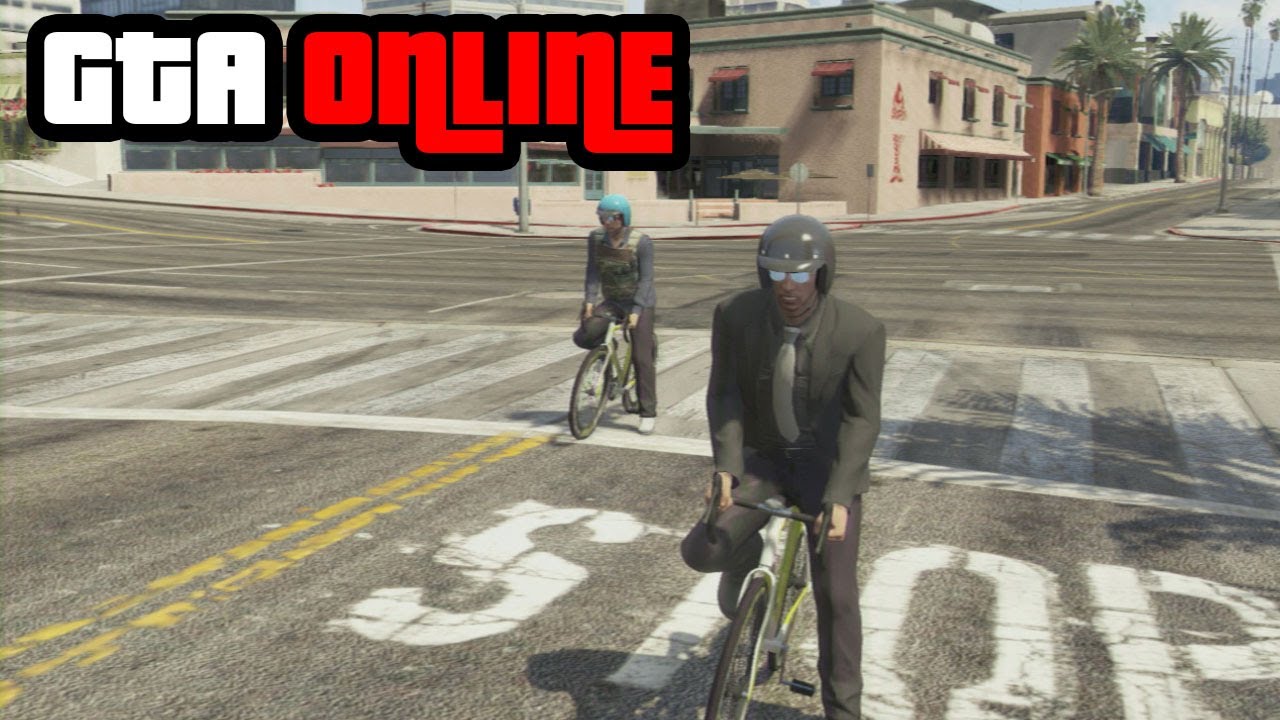 GTA Online: Bike Race Cycle Path Gameplay Clip - YouTube