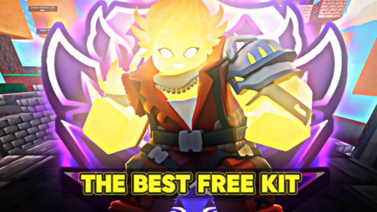 Abusing rank with the best free kit in roblox bedwars - YouTube