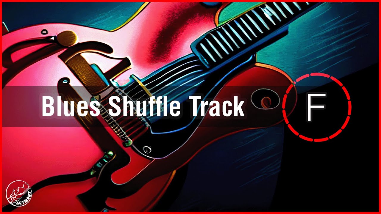 Blues Shuffle Backing Track No Guitar in F - YouTube