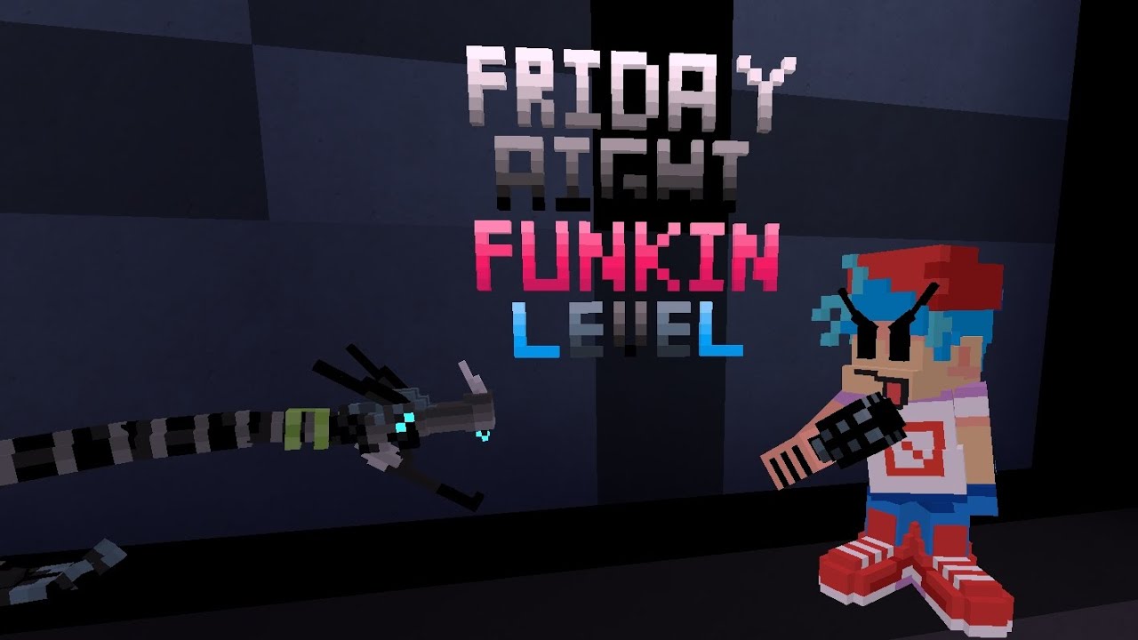 Museum Map FNF Vs Little M LEVEL (Mini World) - YouTube