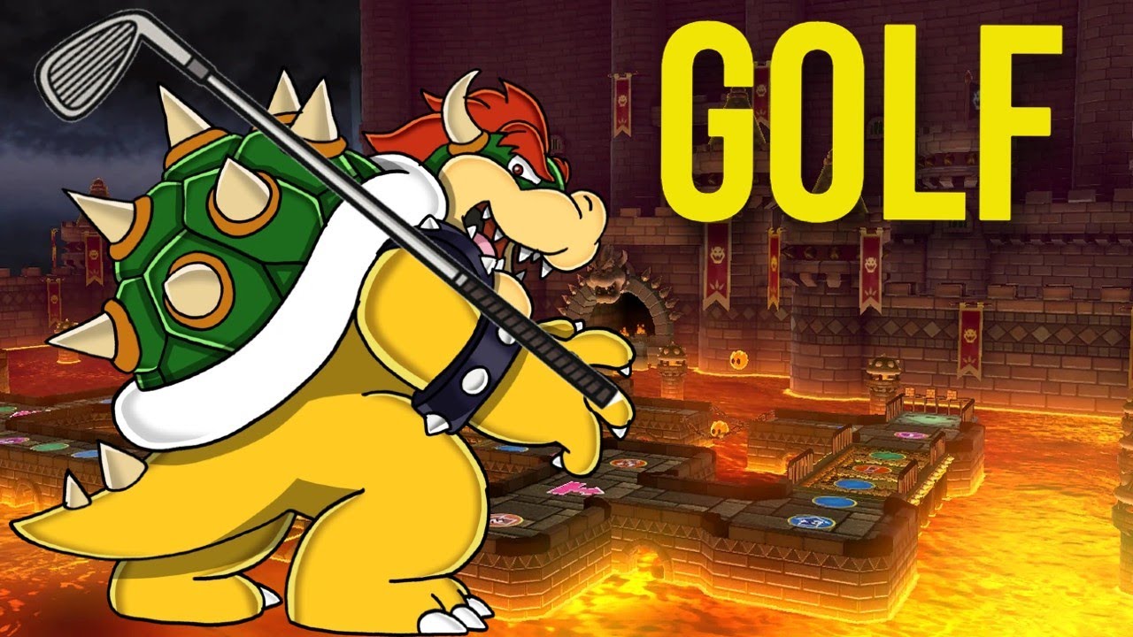 Bowser invites you to his Castle... for Golf - YouTube