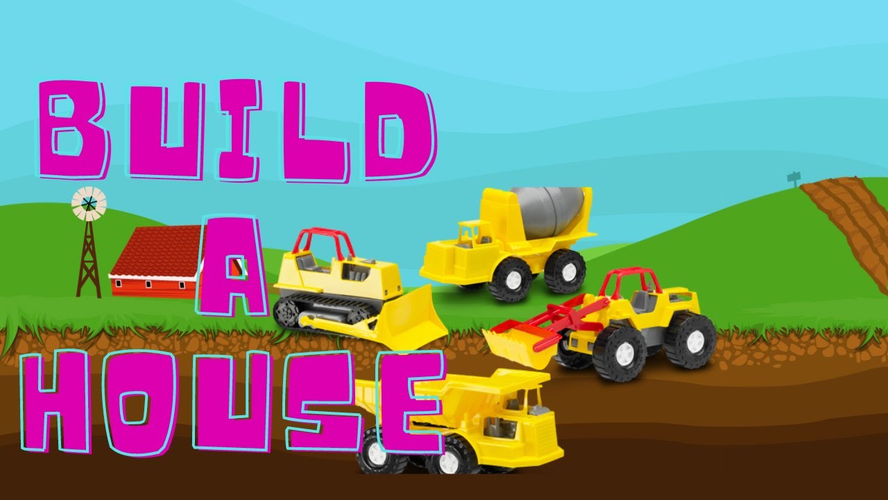 kid toys and KID Construction toys, cran,jack hammer, bulldozer ...