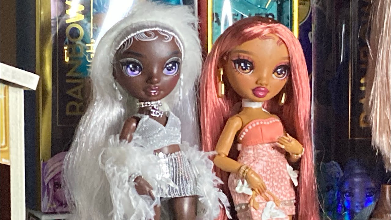 Restyling and Dyeing Rainbow high dolls | Rainbow Vision Rainbow Divas ...