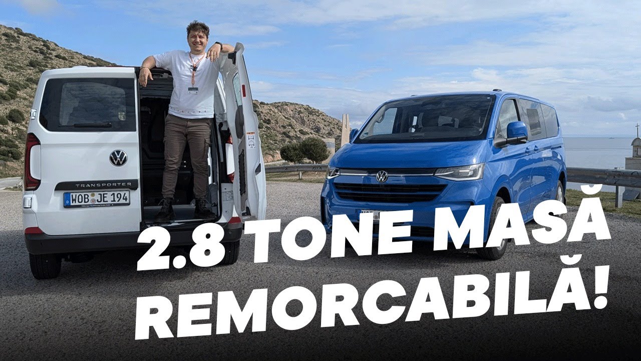 VW Transporter și VW Caravelle = DUBA și DUBIȚA! - YouTube