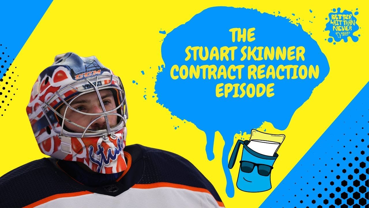 Stuart Skinner contract reaction episode - YouTube