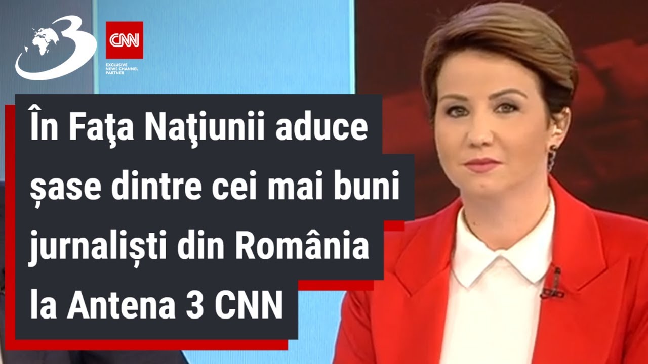 În Faţa Naţiunii aduce şase dintre cei mai buni jurnalişti din România ...