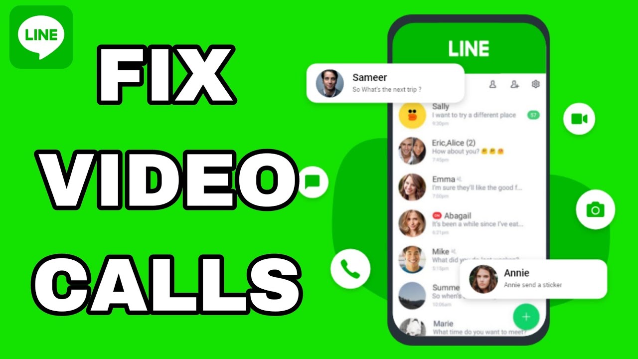 How To Fix And Solve Line App Video Calls | Final Solution - YouTube