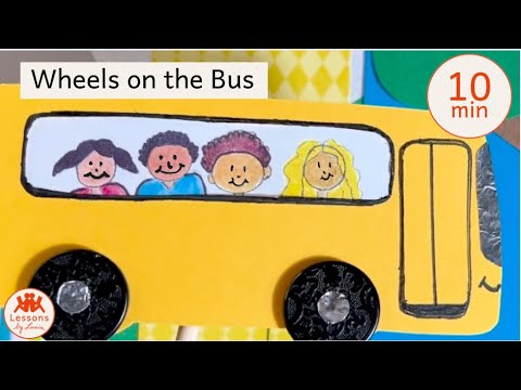 Wheels on the Bus | Kids Song | Singing | How to Read | Spelling | Kids ...