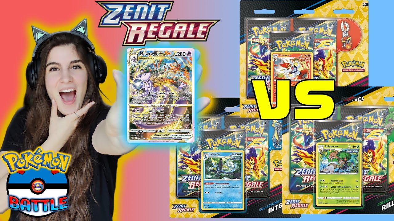 PULL DA *URLO*! 😱 + GIVEAWAY 🎁 Carte Pokémon Battle: Inteleon VS ...