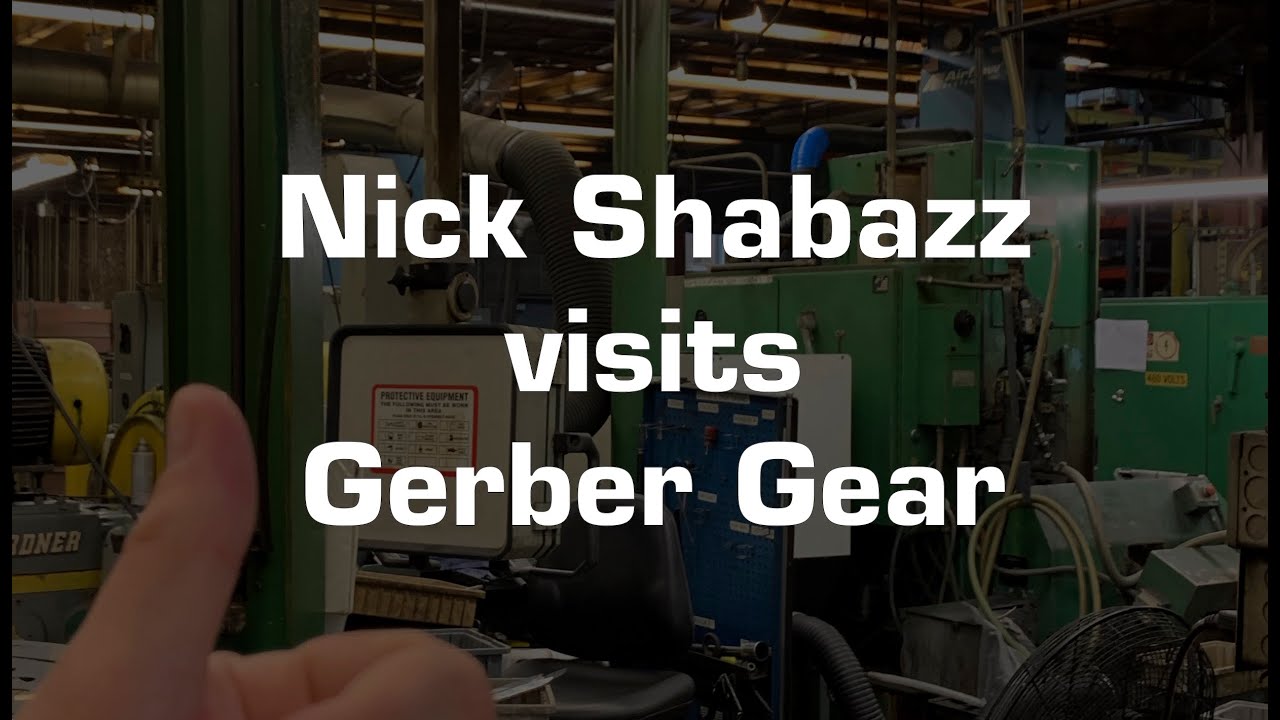Nick Shabazz visits Gerber Gear: A Travelogue and Discussion - YouTube