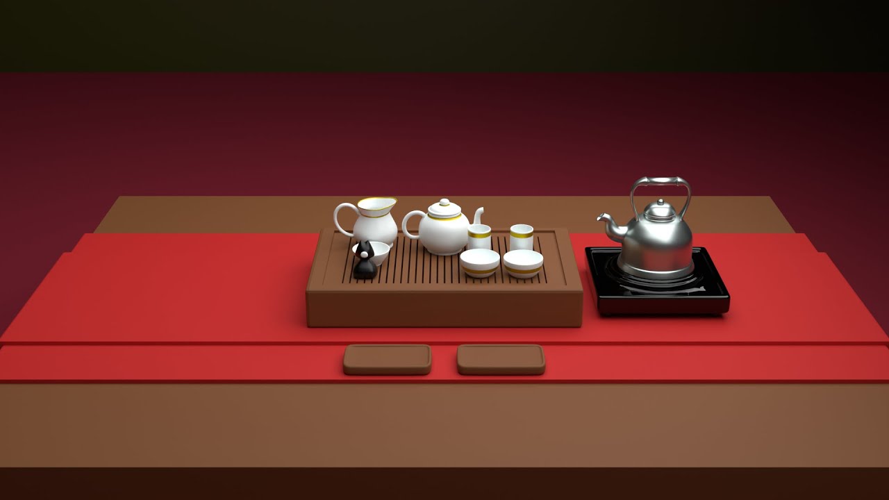 3D Animated Gongfu Tea Ceremony - YouTube