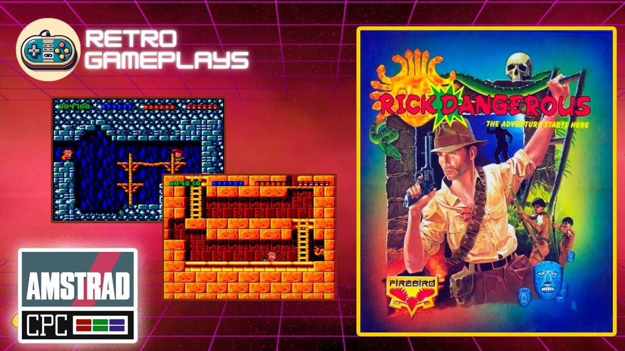 Rick Dangerous (Amstrad CPC) - YouTube