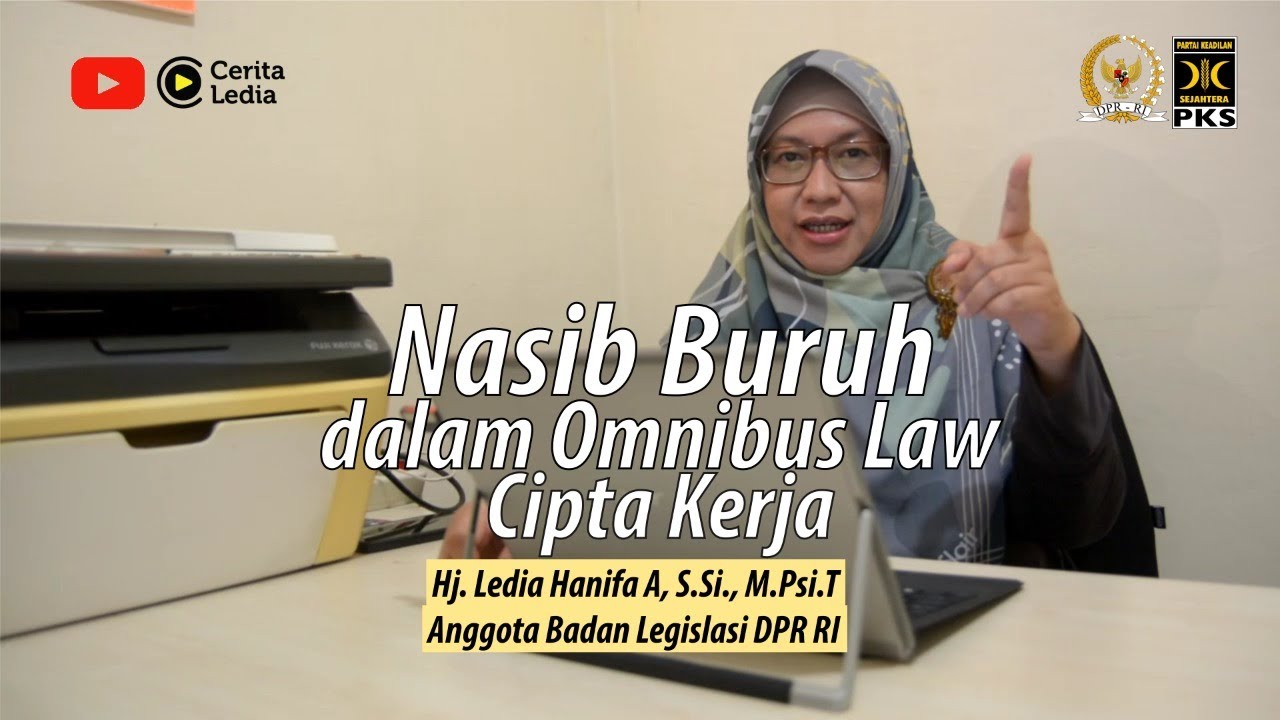 Nasib Buruh dalam Omnibus Law Cipta Kerja - YouTube
