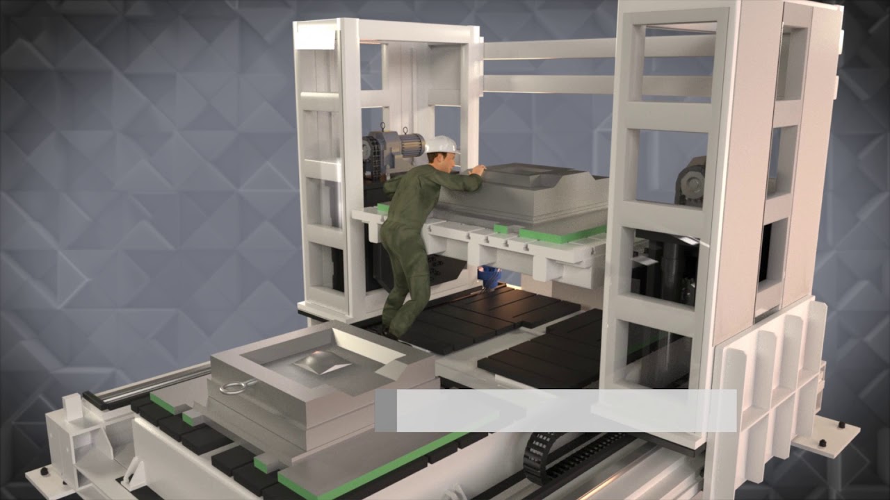 미코명진(MICO)-수직개폐&반전기 (Mold Turnover & mold open-close_kor) - YouTube