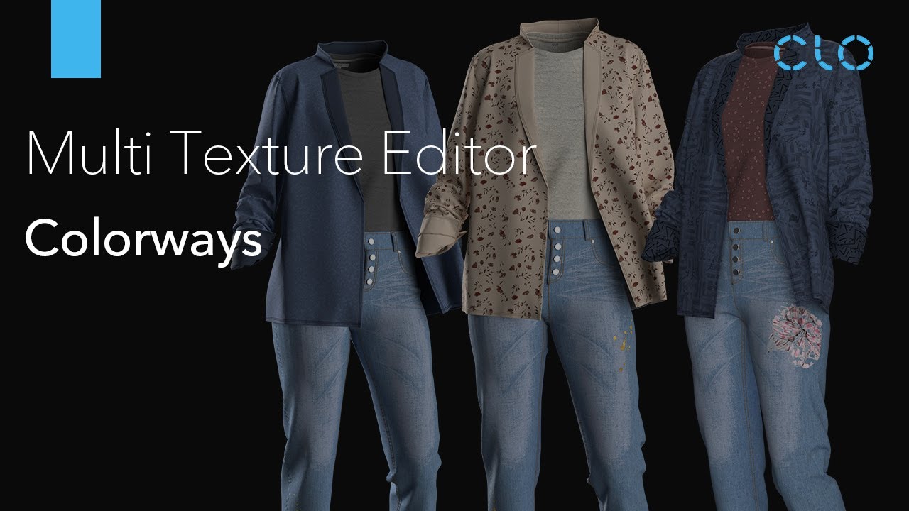 Multi Texture Editor Part 5 | Learn how to use the Colorway Mode - YouTube