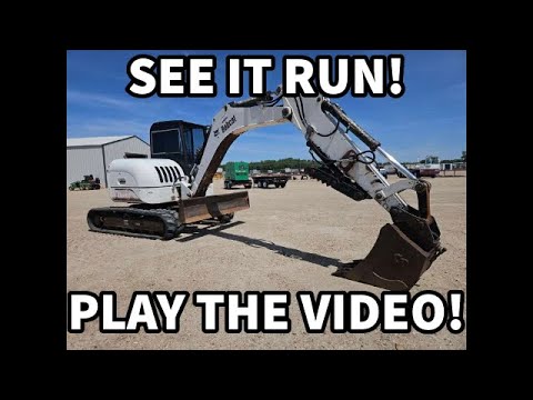 Lot 3600 2003 Bobcat 442 Excavator - YouTube