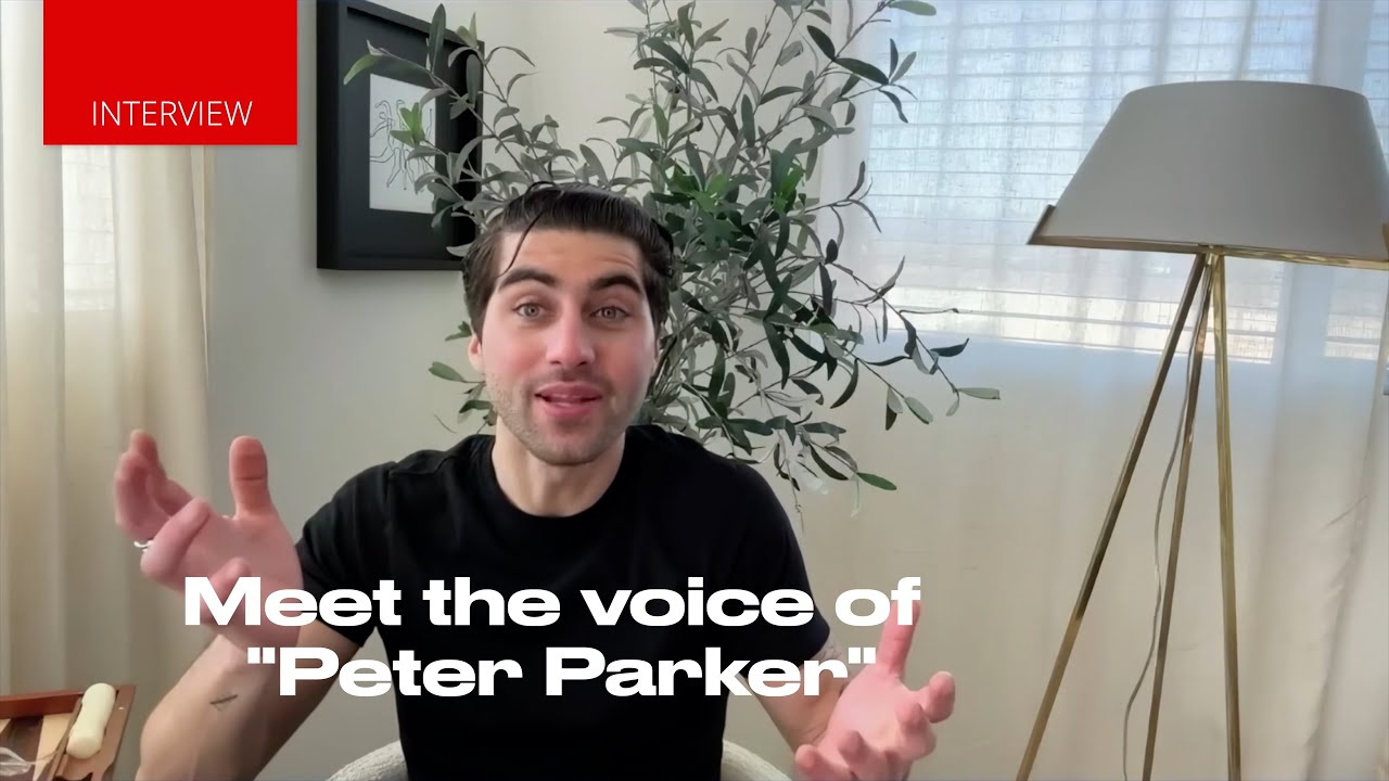 Meet Actor Hudson Thames -- the Voice of "Peter Parker" | Interview - YouTube