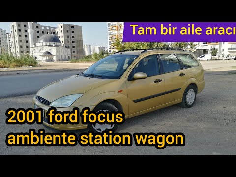 2001 ford focus ambiente stationvagon, tam bir aile arabası. A complete family car