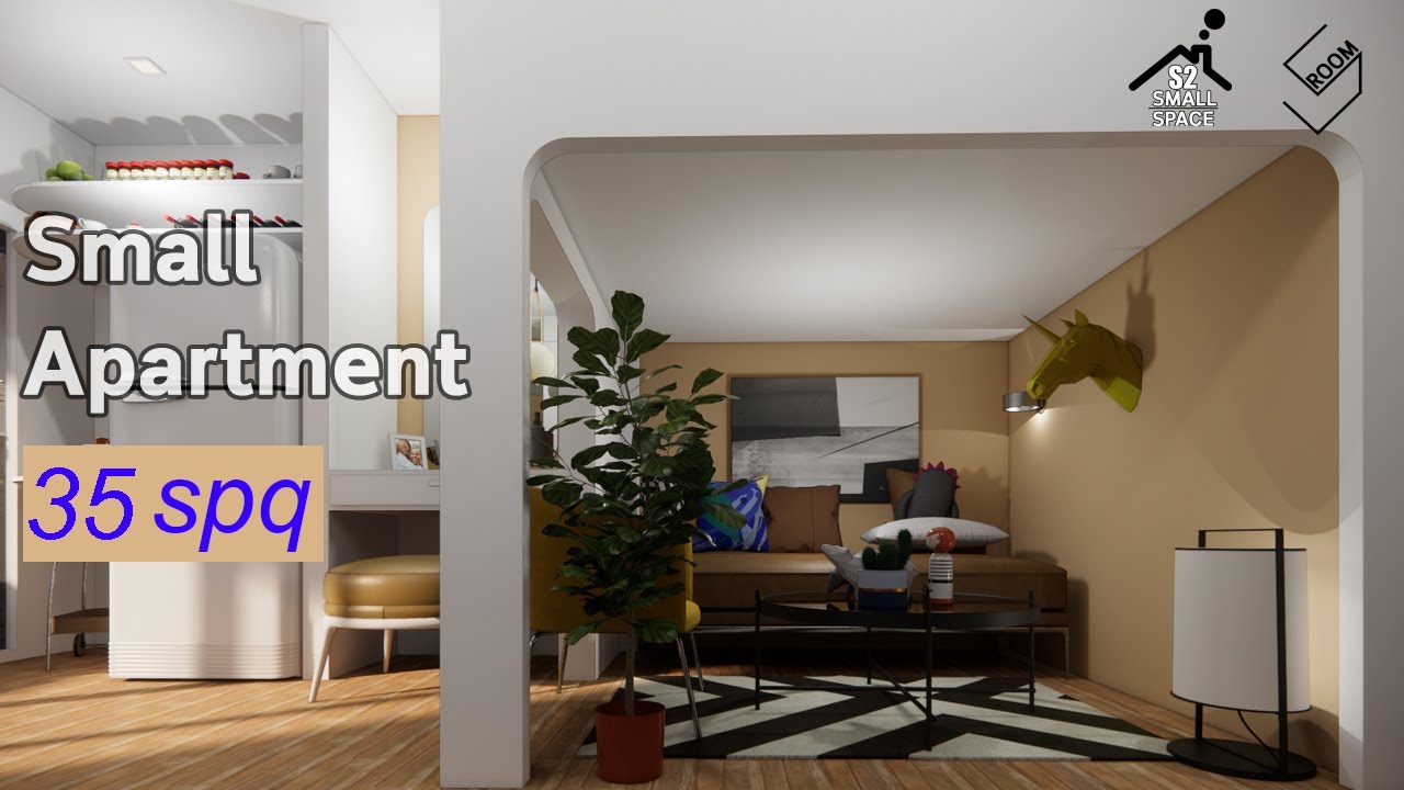 Apartment I small Apartment 35 sqm ep.1 - YouTube
