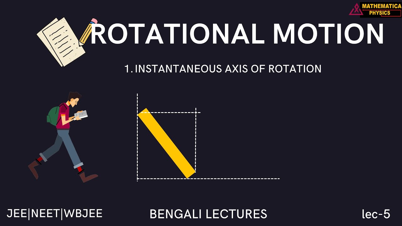 Rotational Motion|Lec-5|IITJEE|NEET|WBJEE - YouTube