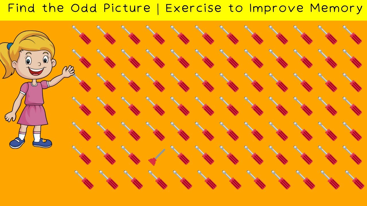 Odd Object Game | Find the Different Picture | Hannah Funlist - YouTube