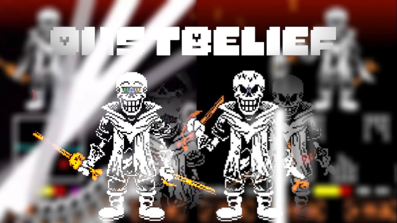 【UNDERTALE fangame】Dustbelief papyrus phase1~2 by zhazha complete ...