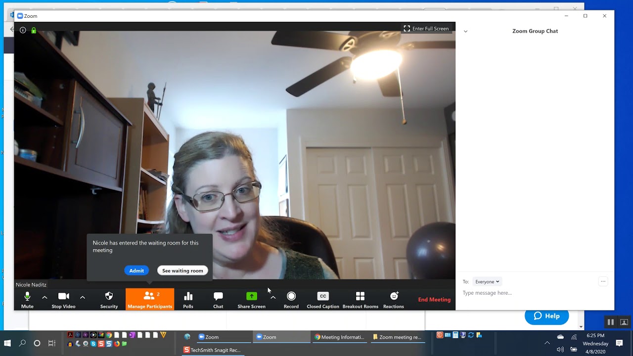 New Zoom "Security" Icon in Host Toolbar - YouTube