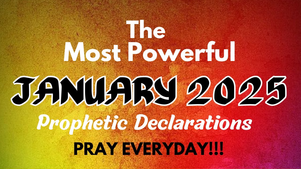 This January Prayer Will Change Your Life in 2025!🙏 #PrayerFor2025 # ...