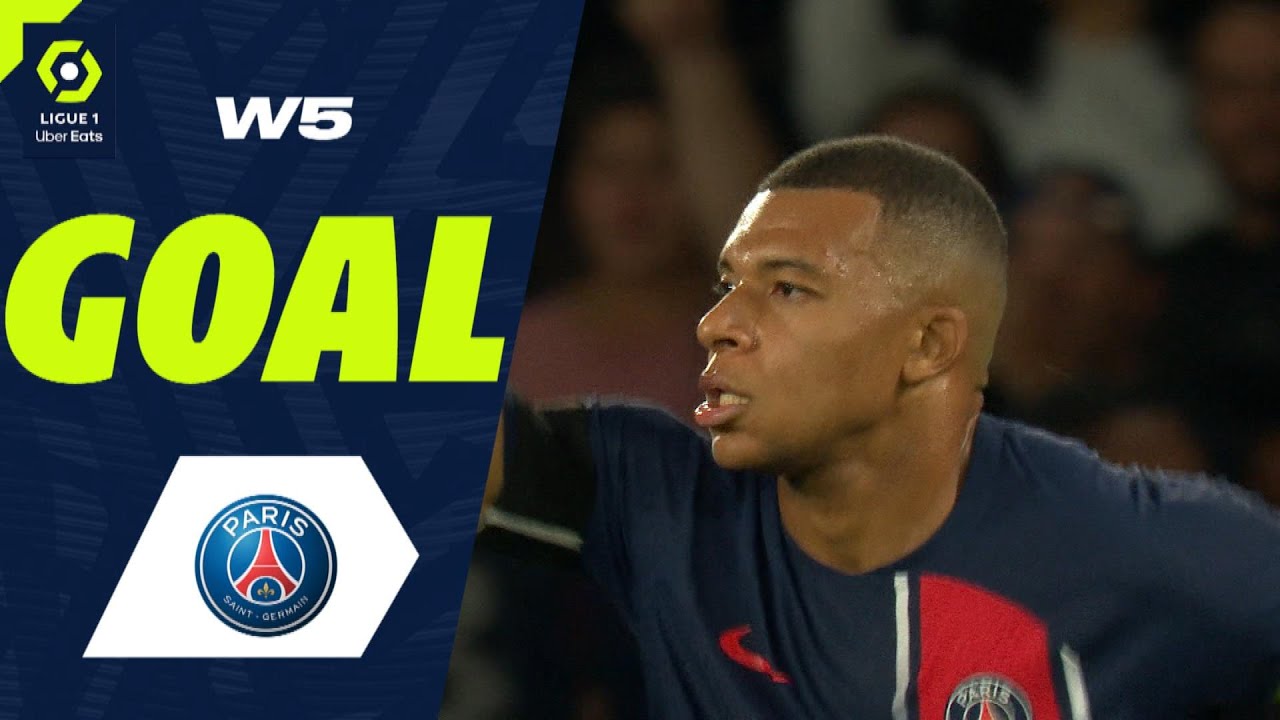Goal Kylian MBAPPE (29' - PSG) PARIS SAINT-GERMAIN - OGC NICE (2-3) 23/24 - YouTube