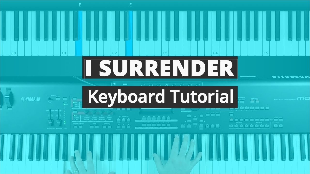 I Surrender (Holy Spirit) | Keyboard Tutorial | Mercy Hill Worship ...