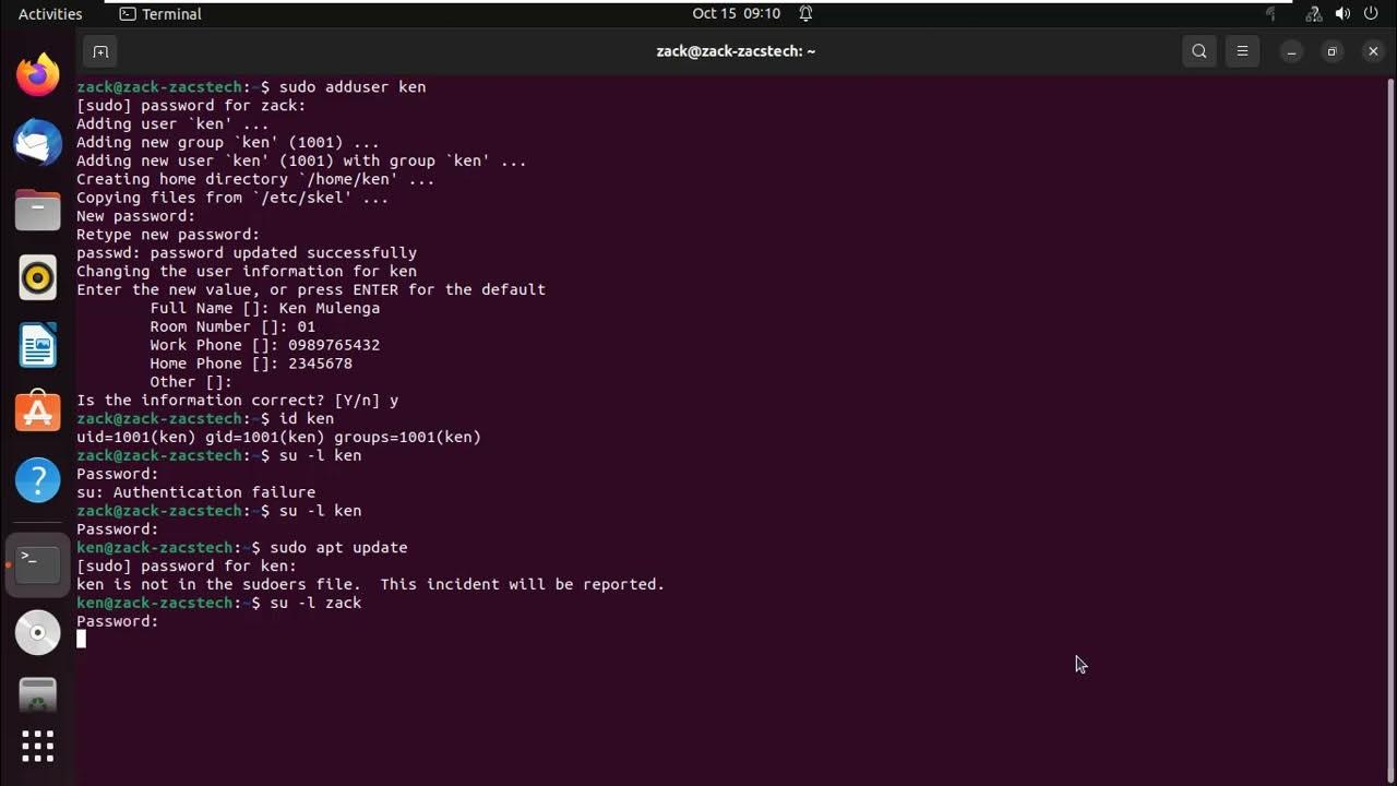 How to Create a New User on Ubuntu 22.04 - YouTube