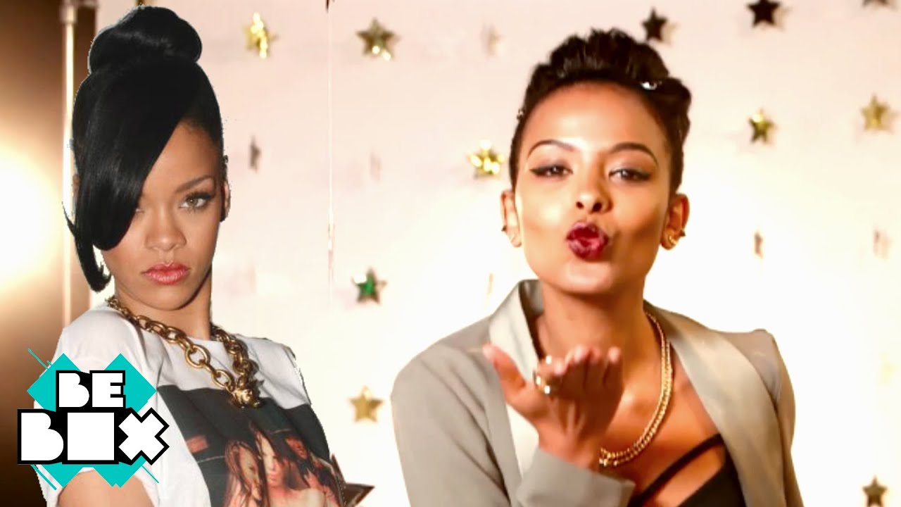 How To Get Rihanna's Chic Vampish Look | Makeup & Hair Tutorial with ...