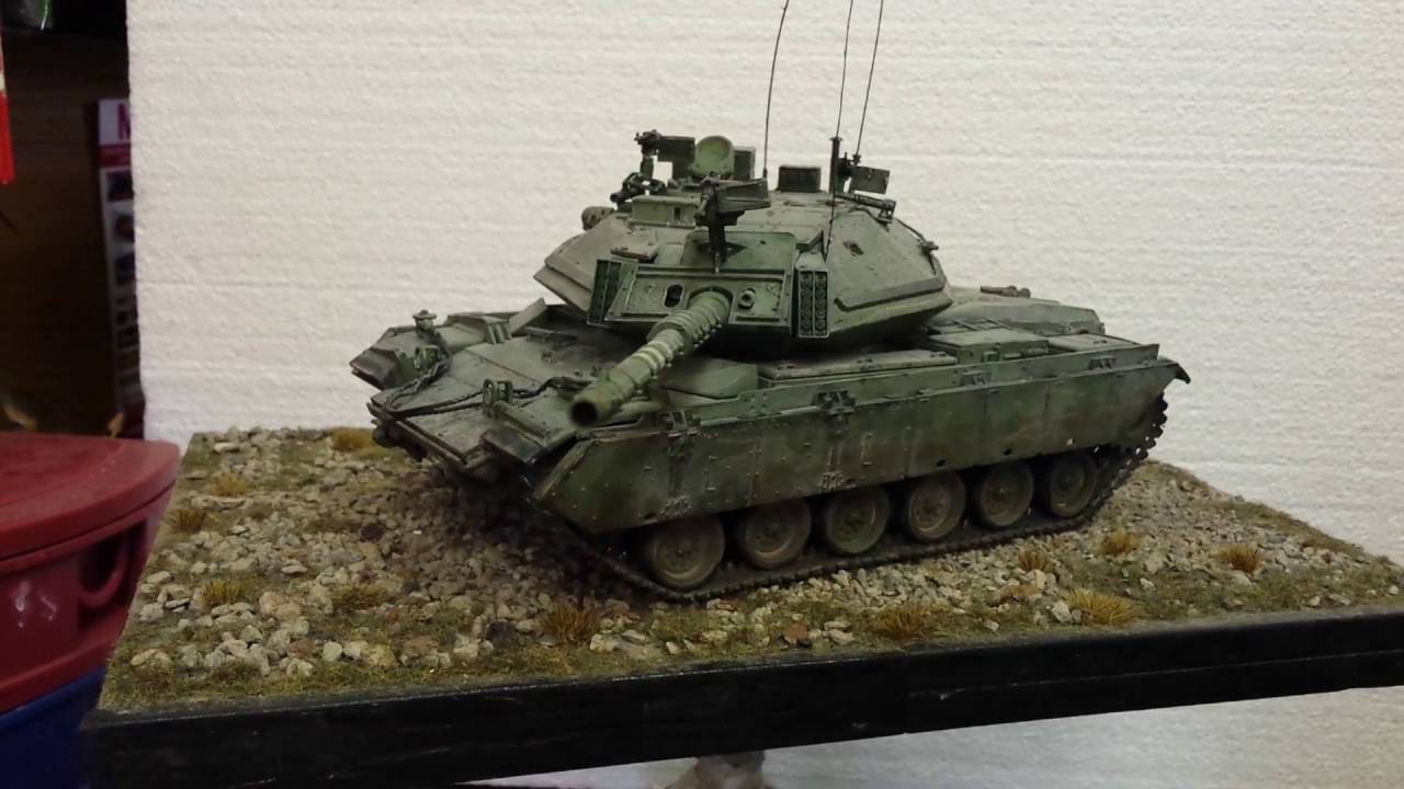 Academy 1/35 Magach 6B Gal Batash FINAL REVEAL - YouTube