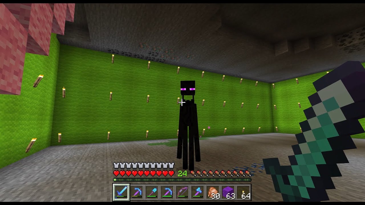 Windows day 229 – Super angry Enderman attacking! - YouTube