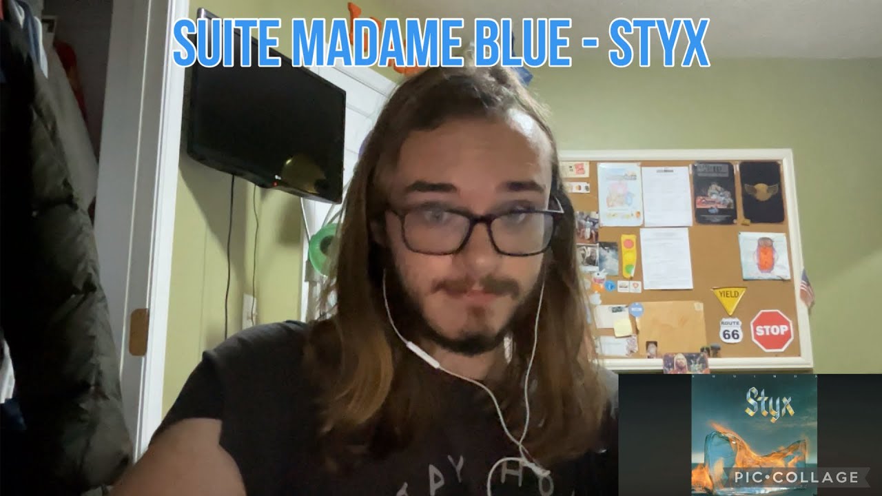 Reaction to SUITE MADAME BLUE by STYX - YouTube