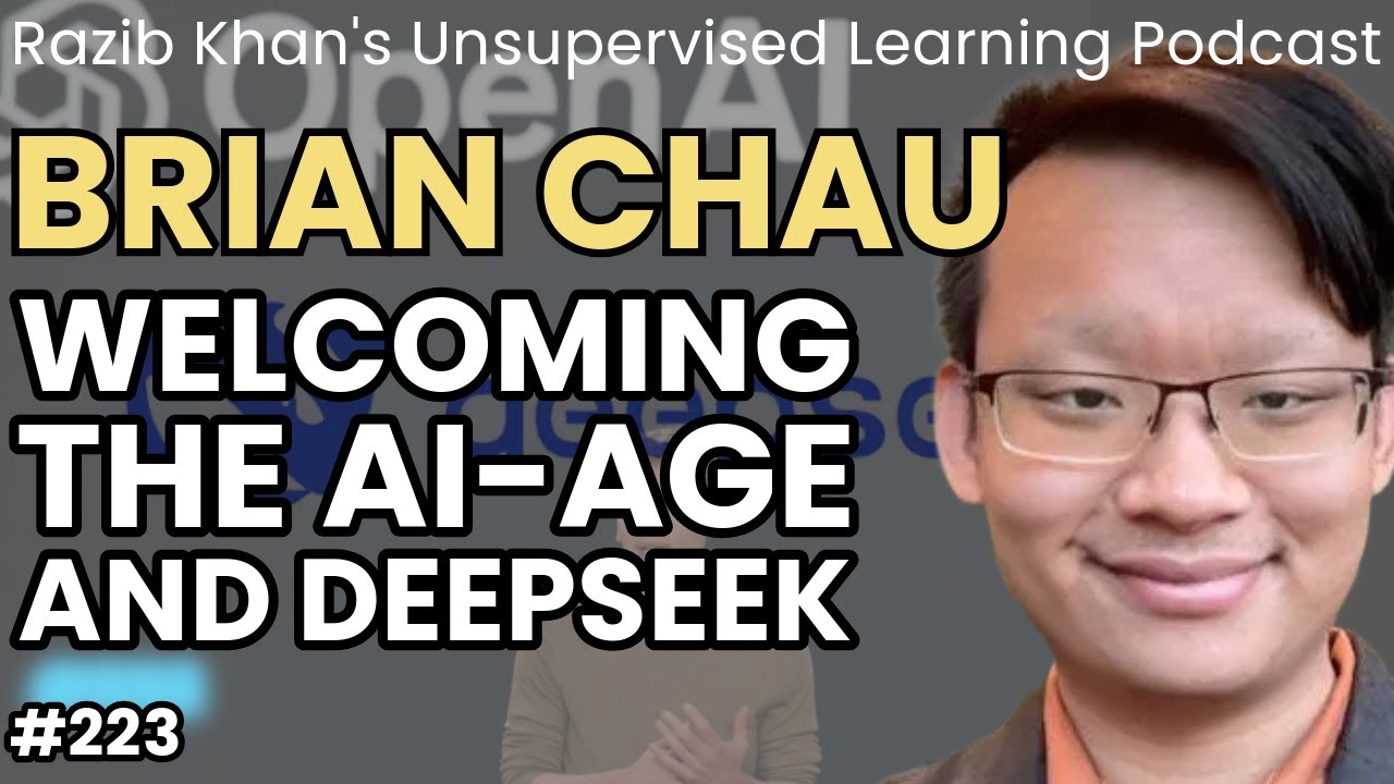 Brian Chau: welcoming the AI-age and DeepSeek - YouTube