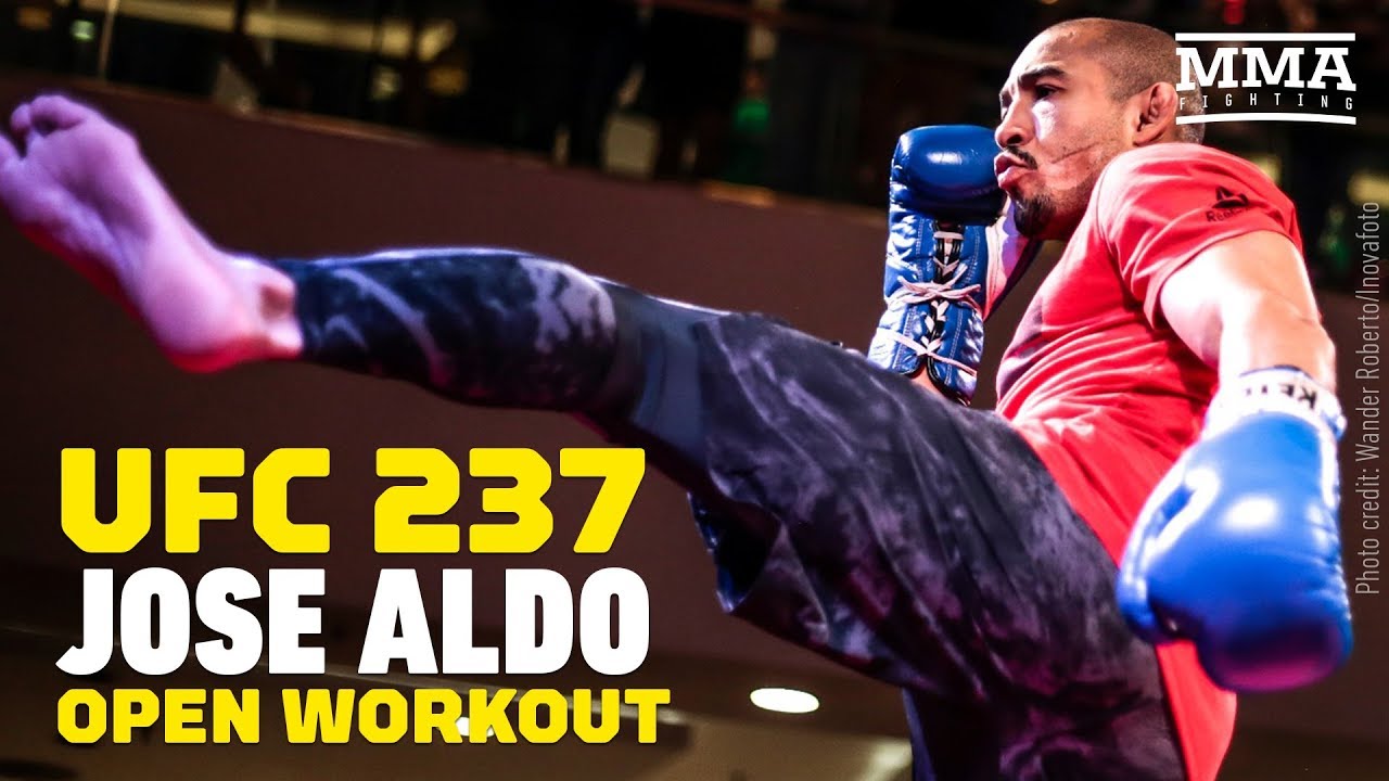 UFC 237: Jose Aldo Open Workout (Complete) - MMA Fighting - YouTube