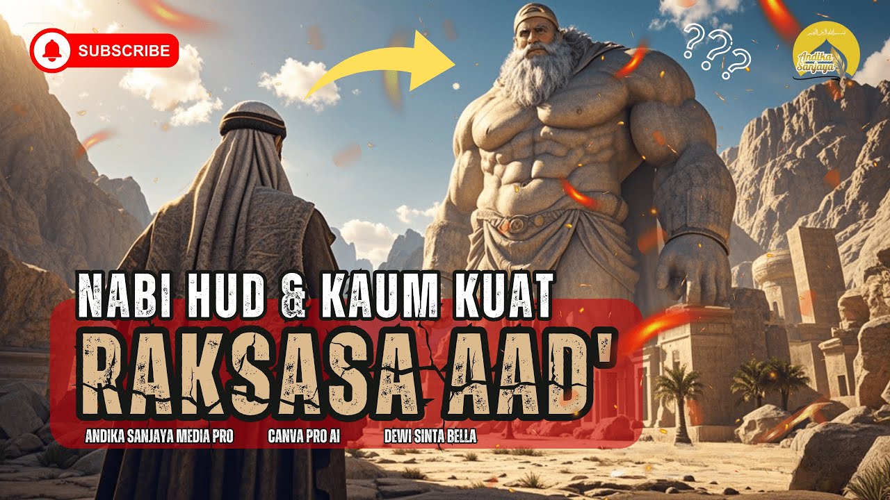 Manusia Raksasa Aad ⁉️|| Kisah Nabi Hud a.s Berdakwah Ke Kaum Raksasa ...
