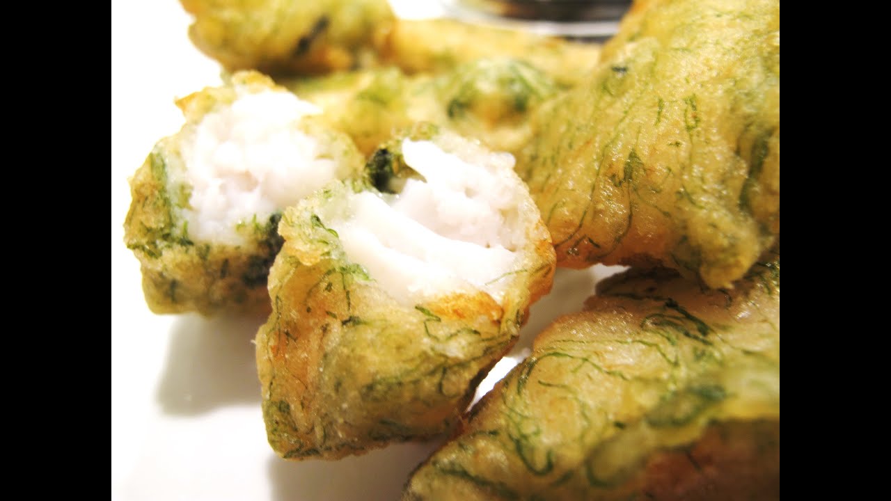 Shanghainese Seaweed fish fillet 上海麵拖苔條魚塊 - YouTube