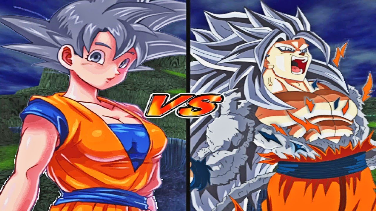 GOKU FEMALE VS GOKU SSJ5 (MUI)! GIRLS VS SAIYANS! - Dragon Ball Budokai ...
