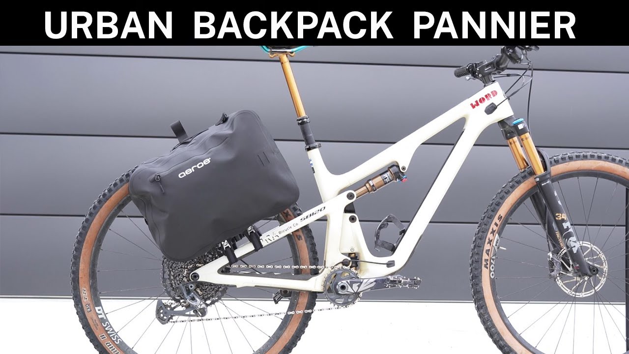 aeroe QuickLock Urban Backpack - The Ultimate Bicycle Pannier Backpack ...